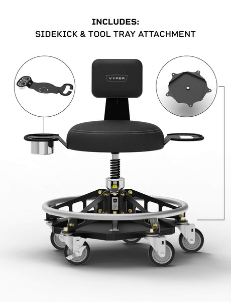 America's #1 Rated Auto-Mechanics Chairs, Stools, Carts & Creepers ...