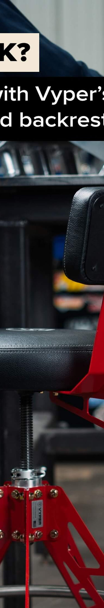 Elevated Steel Max | Vyper Chairs – Vyper Industrial