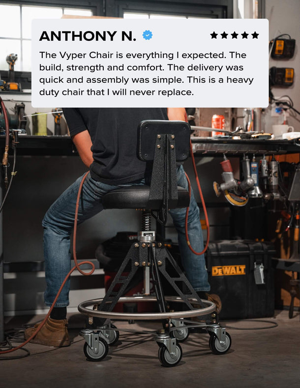 Elevated Steel Max | Vyper Chairs – Vyper Industrial
