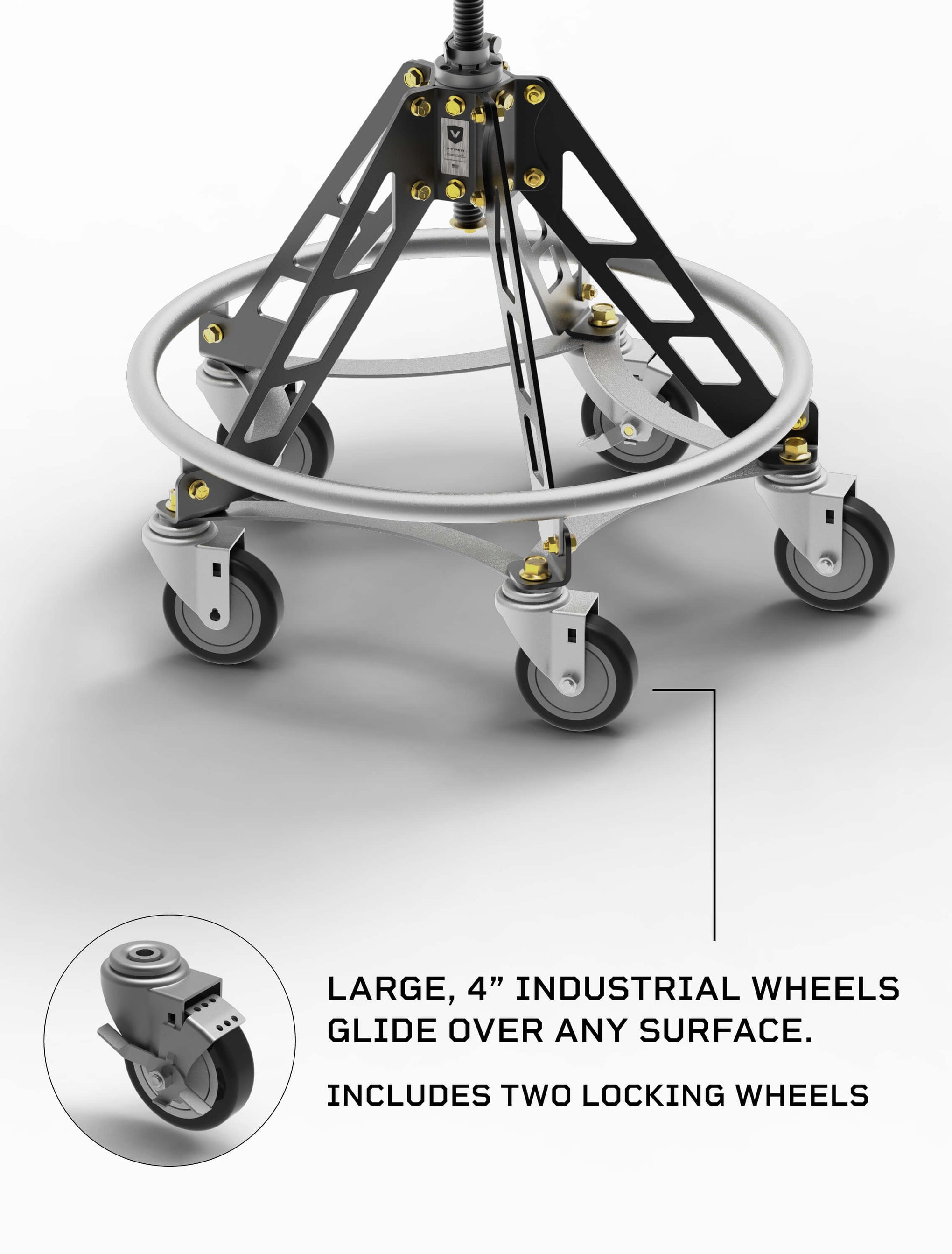 The Best Shop Chair in America - Elevated Steel Max – Vyper Industrial