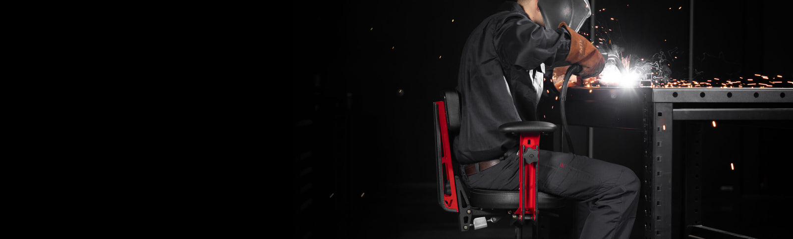 Welding Chair, Welding Stool‚ All-Steel Build | Vyper – Vyper Industrial