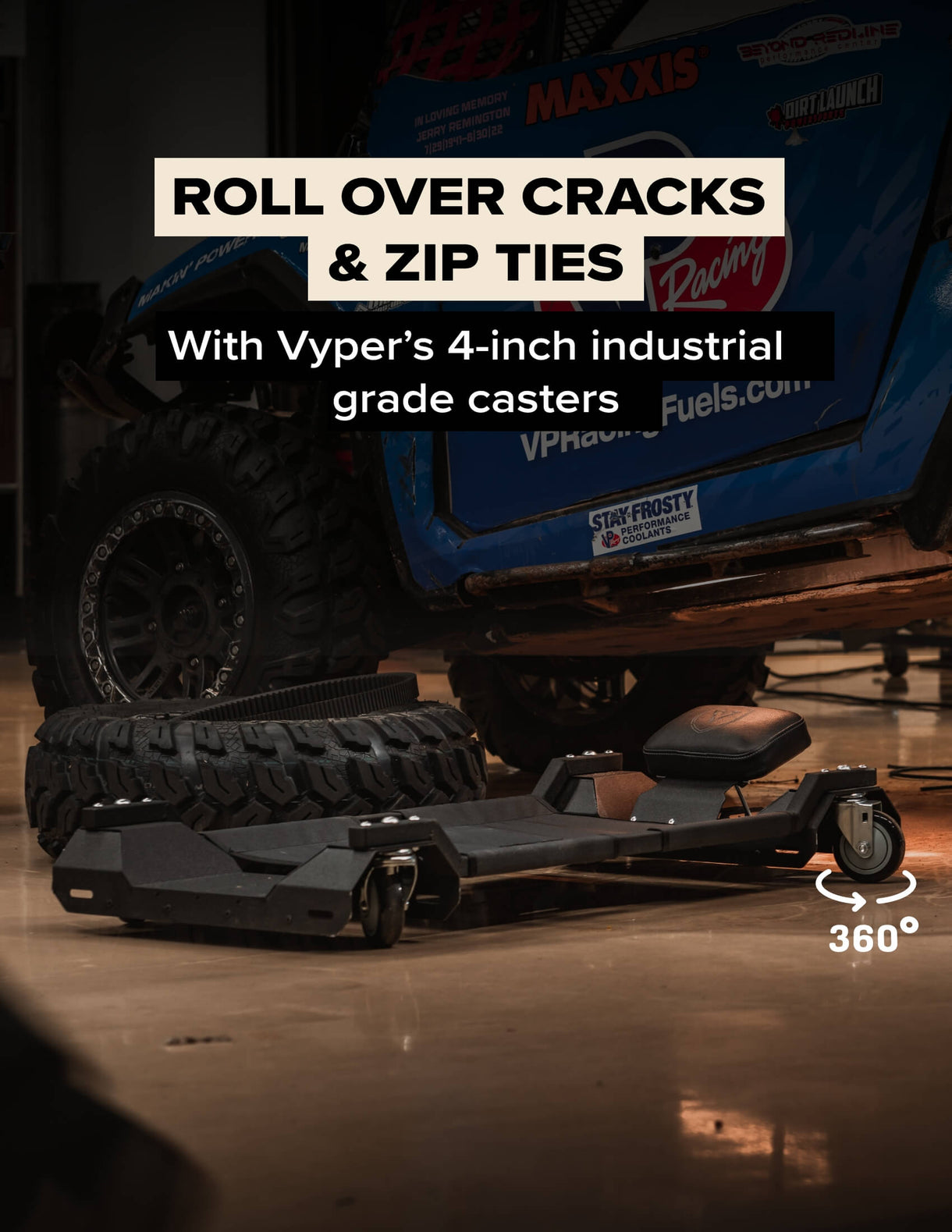 Lay-Down Creeper | Vyper Chairs – Vyper Industrial
