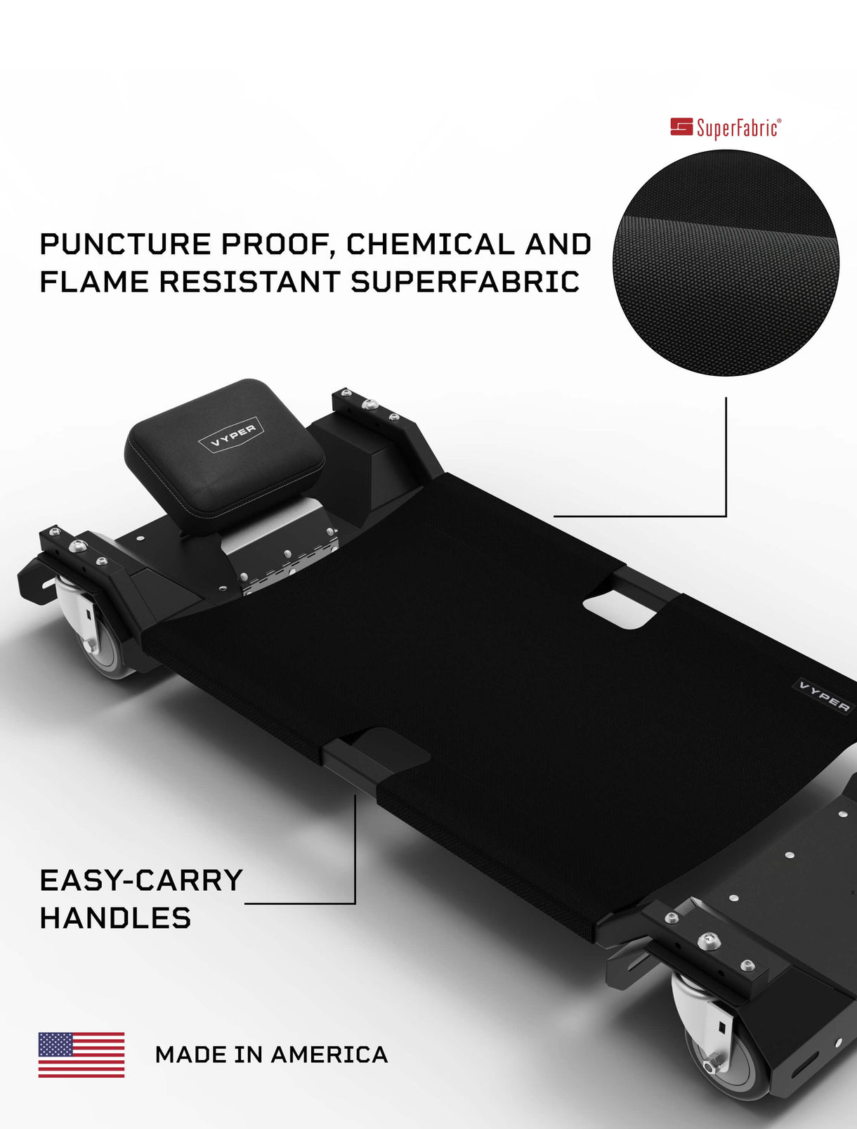 Lay-Down Creeper | Vyper Chairs – Vyper Industrial