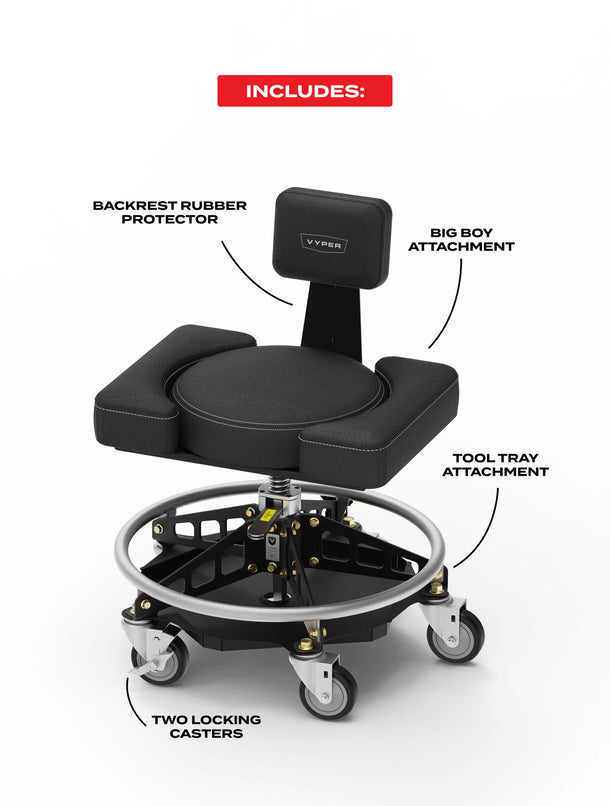 Fully Loaded Robust Steel Max | Vyper Chairs – Vyper Industrial