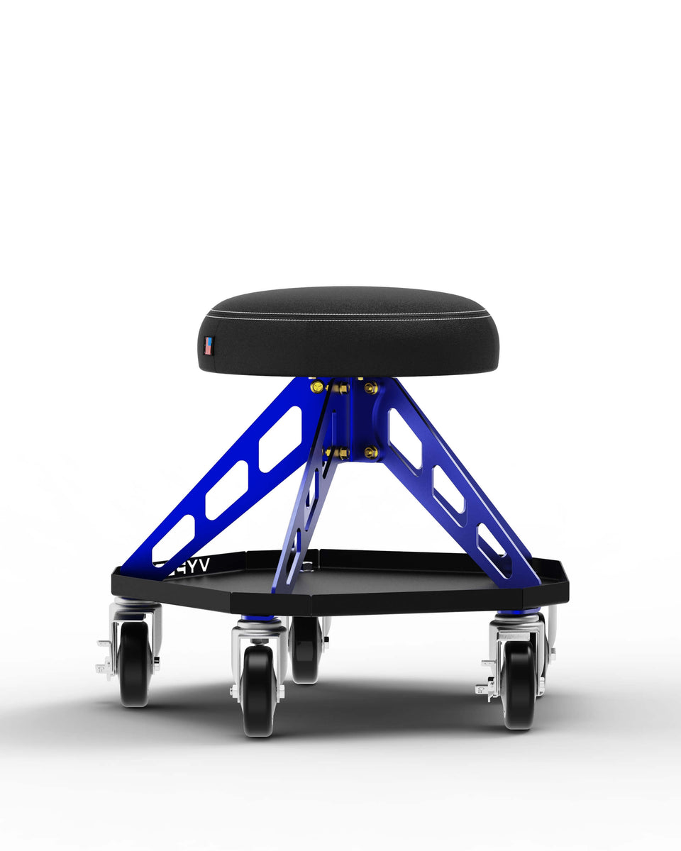 Best Garage Stool With Wheels | Robust Steel Pro – Vyper Industrial