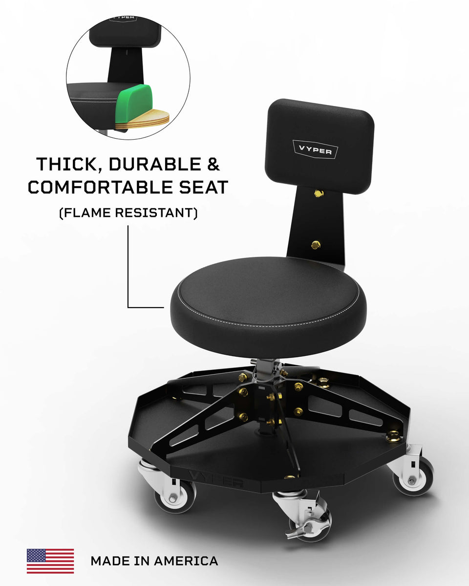 Robust Steel Sport | The Best Shop Chair – Vyper Industrial