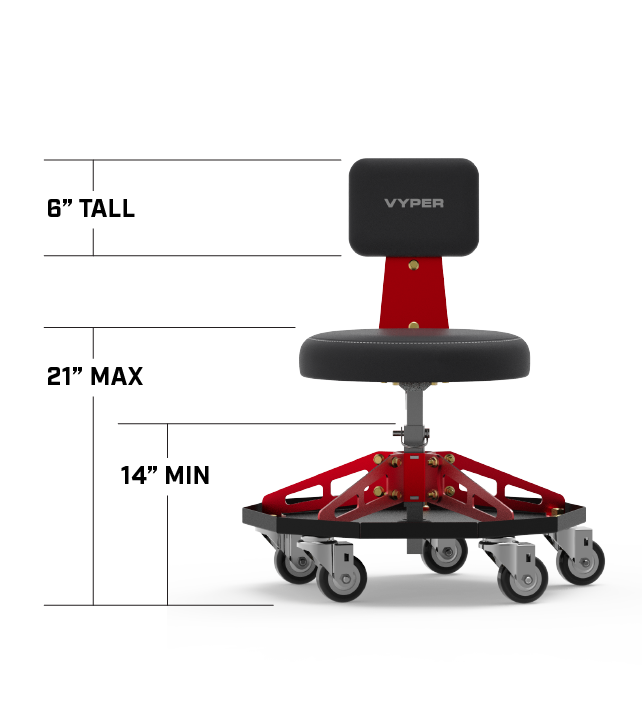 Robust Steel Sport | The Best Shop Chair – Vyper Industrial