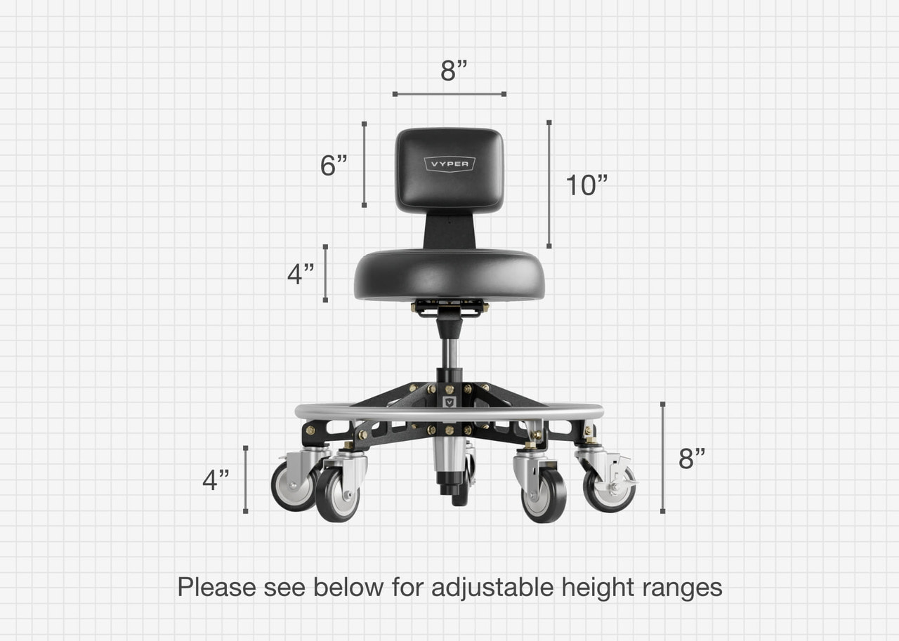 Robust Steel Max - EZ-Lift | Vyper Chairs – Vyper Industrial