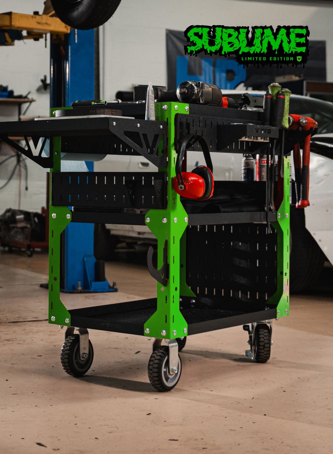 Sublime Limited Edition Utility Rolling Shop Cart | X32 Series – Vyper ...