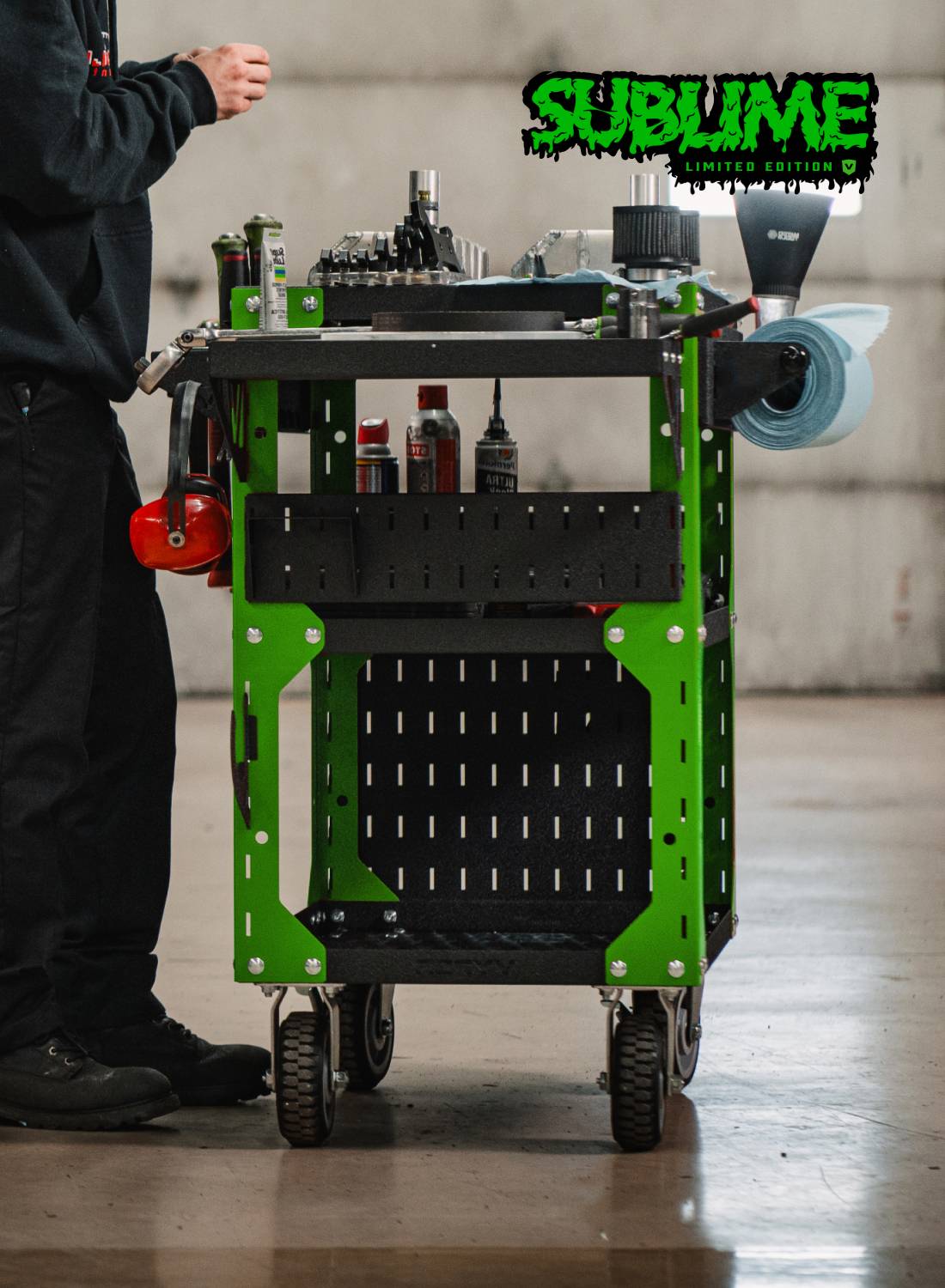 Sublime Limited Edition Utility Rolling Shop Cart | X32 Series – Vyper ...