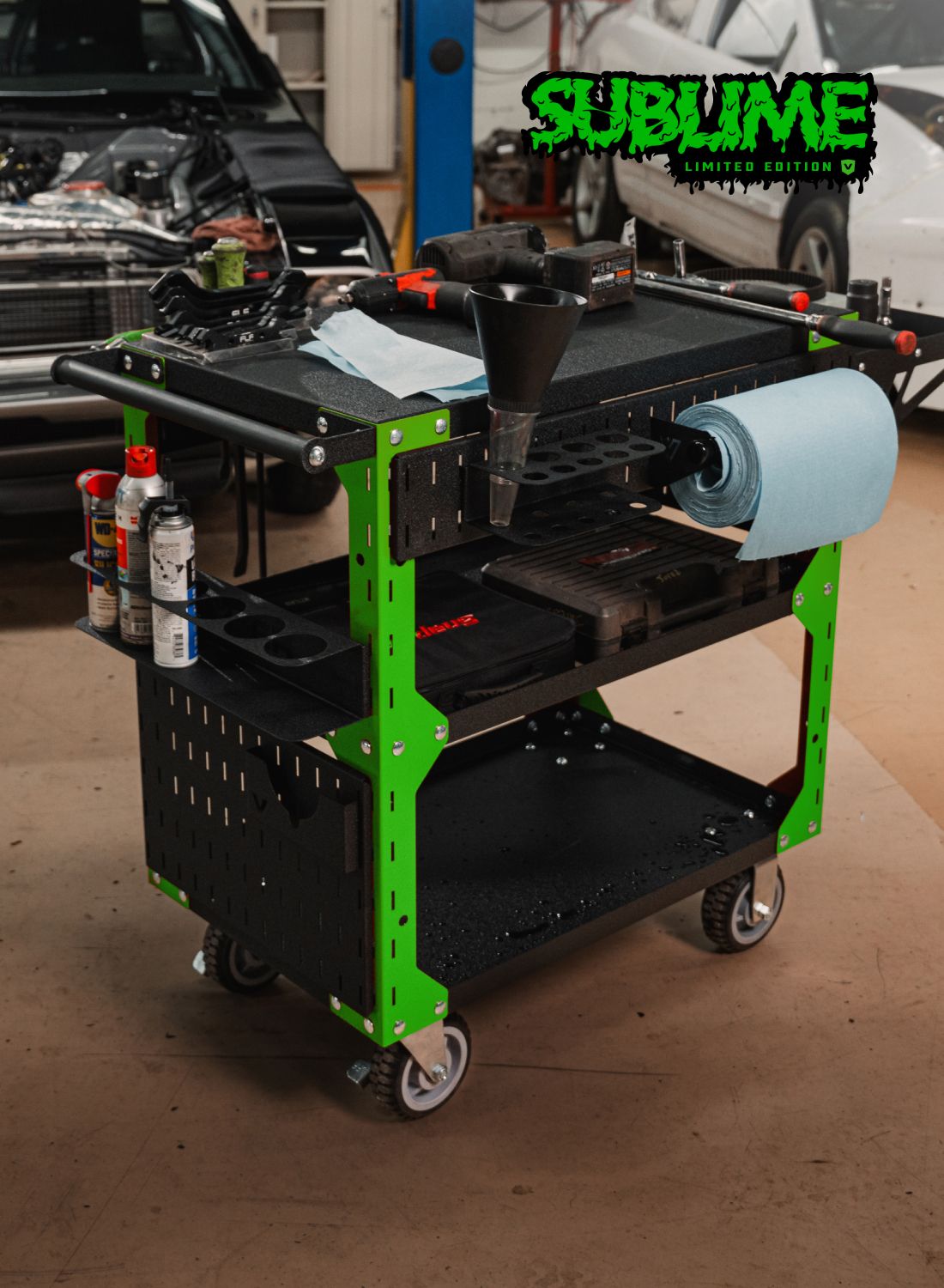 Sublime Limited Edition Utility Rolling Shop Cart | X32 Series – Vyper ...